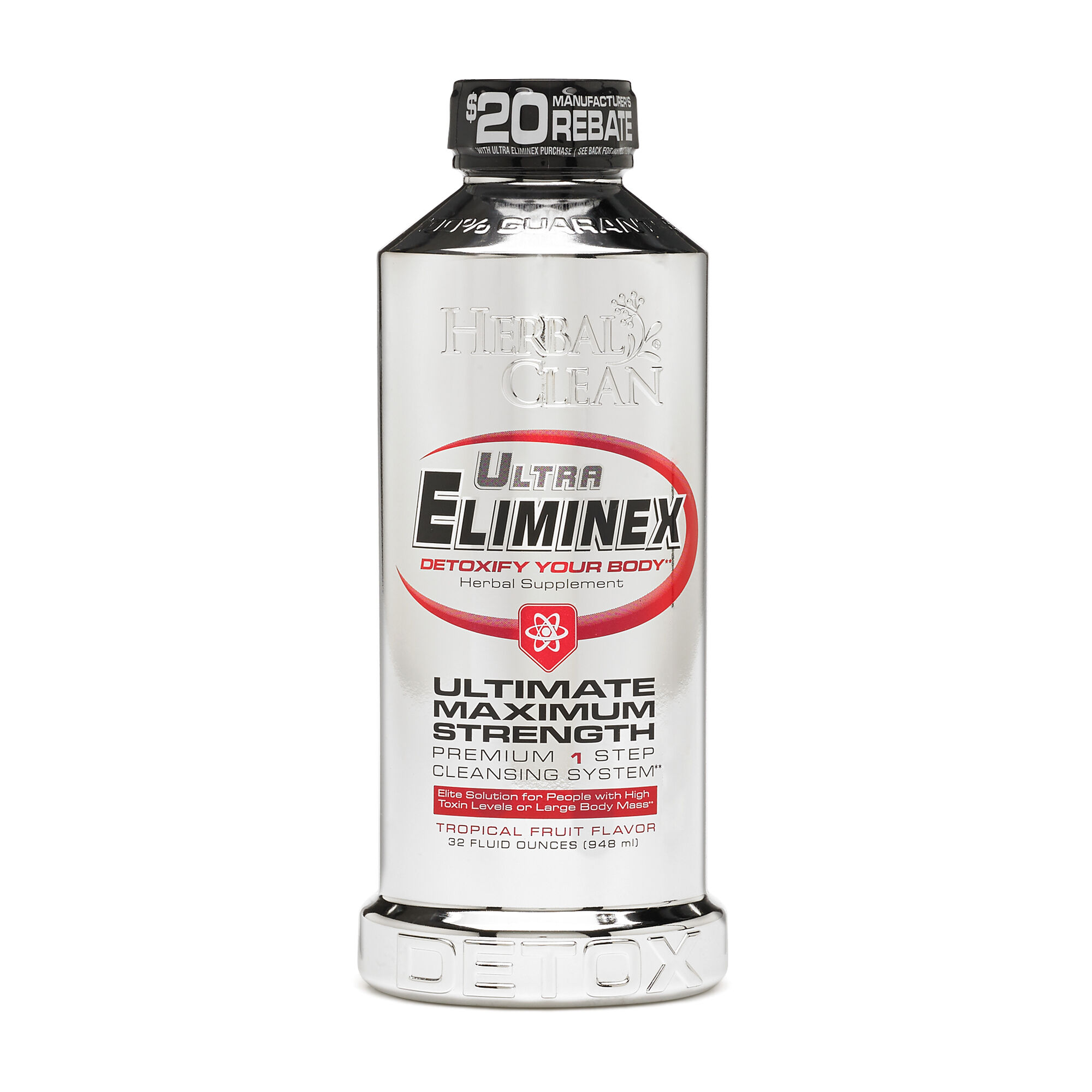 Herbal Clean Ultra Eliminex Fast Cleansing Drink Tropical Flavor – 32 ...